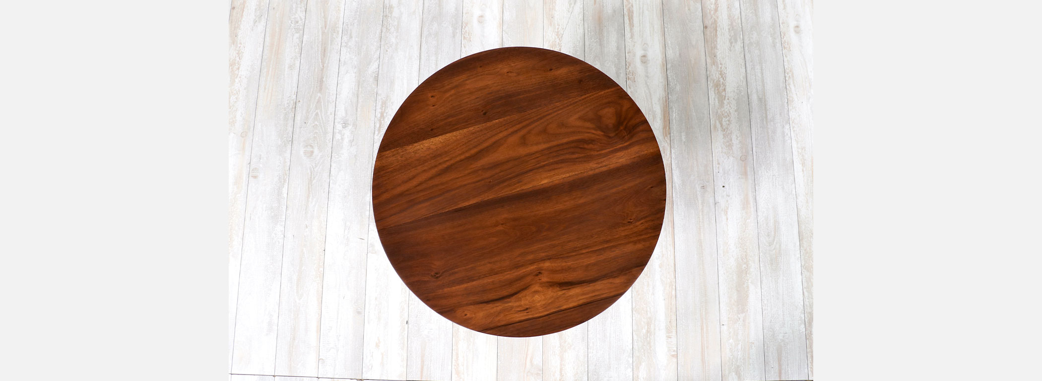 Frank Rohloff Tulip Walnut Side Table for Brown Saltman | Danish Modern ...