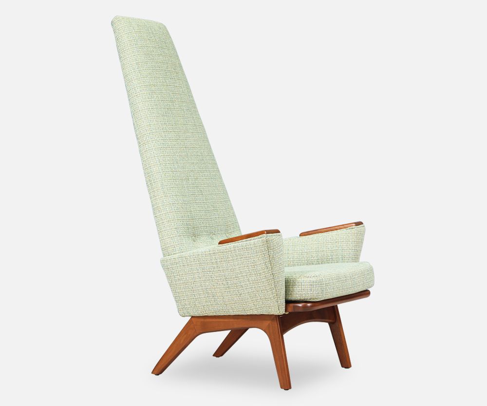 Adrian Pearsall "Slim Jim" High-Back Chair for Craft Associates ...