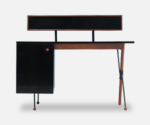 Greta M. Grossman Desk with Pencil Box for Glenn of California | Danish ...