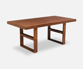 Hendrik Van Keppel and Taylor Green Camel Table for Brown Saltman ...