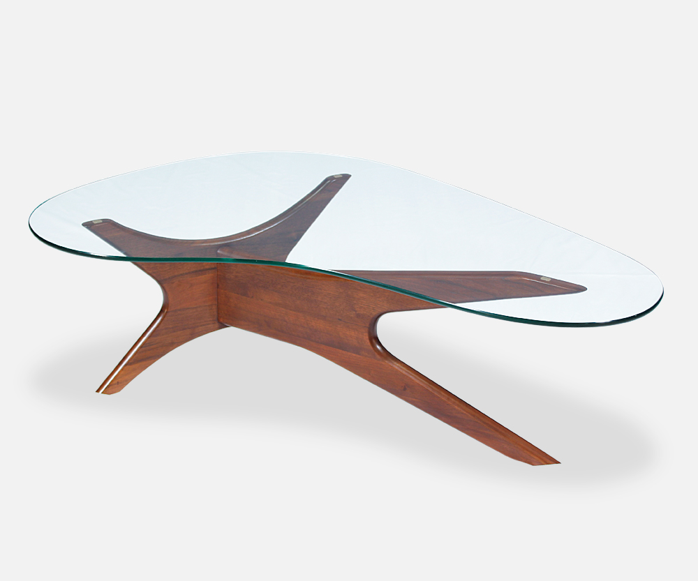 Adrian Pearsall Model 1465-T Coffee Table for Craft Associates | Danish ...