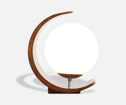 Arthur Jacobs ”Half Moon” Table Lamp for Modeline | Danish Modern L.A.